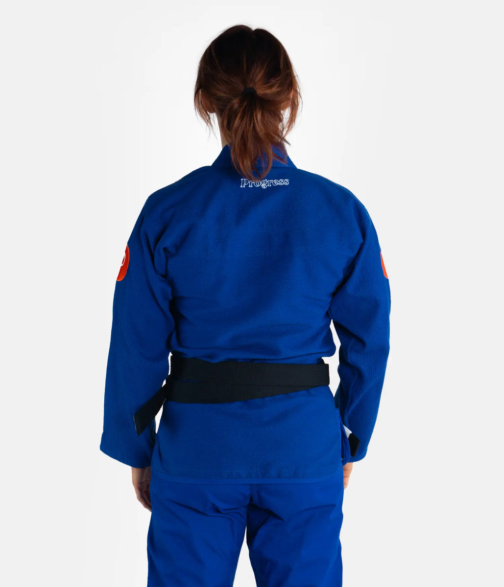 Women's Featherlight Lightweight Competition Gi - Blue – Progress Jiu ...