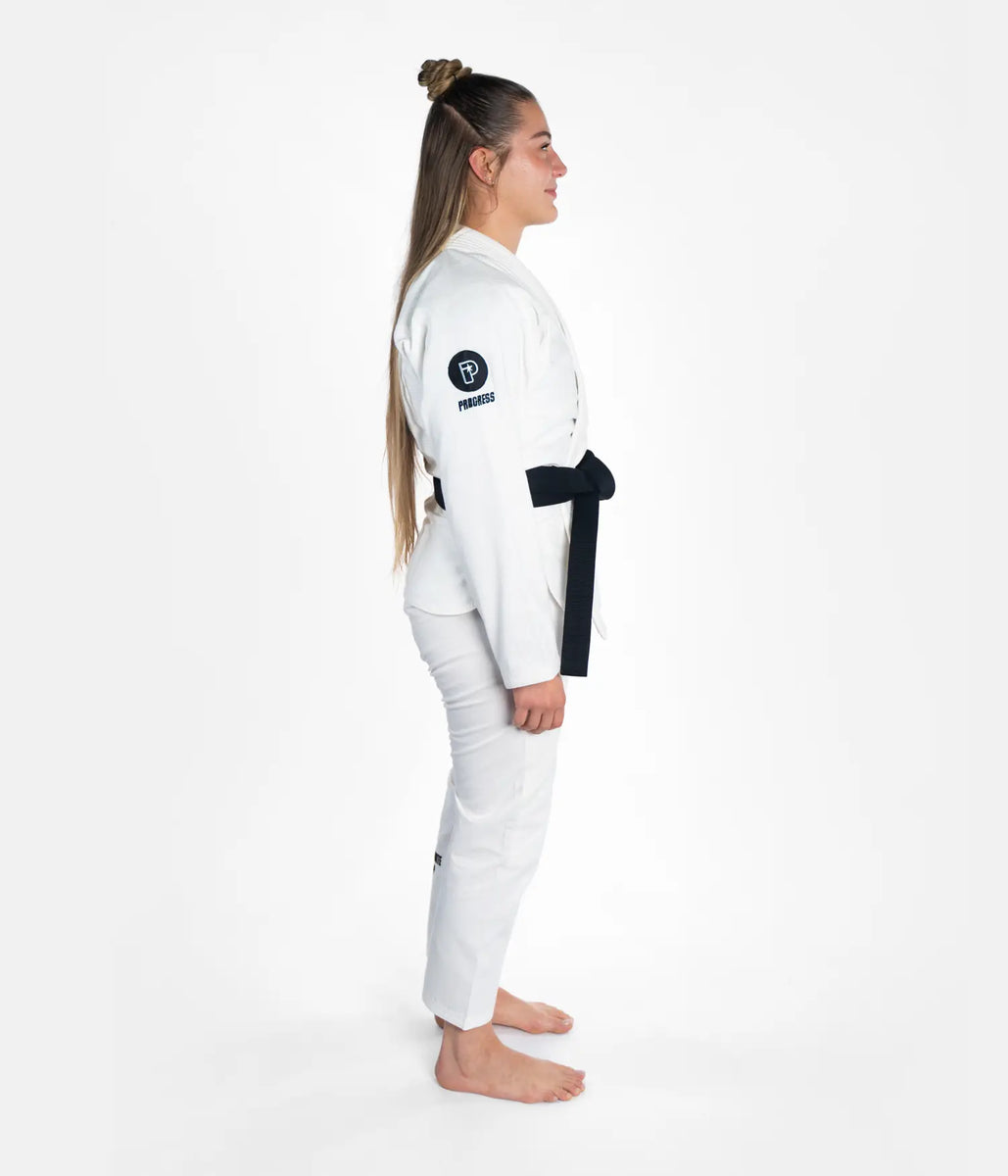 Women's Creonte Gi White | Progress Jiu Jitsu – Progress Jiu Jitsu UK