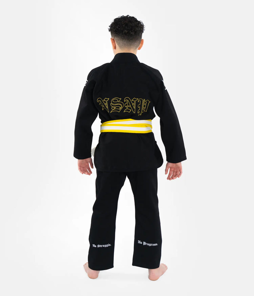 Kids NSNP Gi Black | Progress Jiu Jitsu – Progress Jiu Jitsu UK