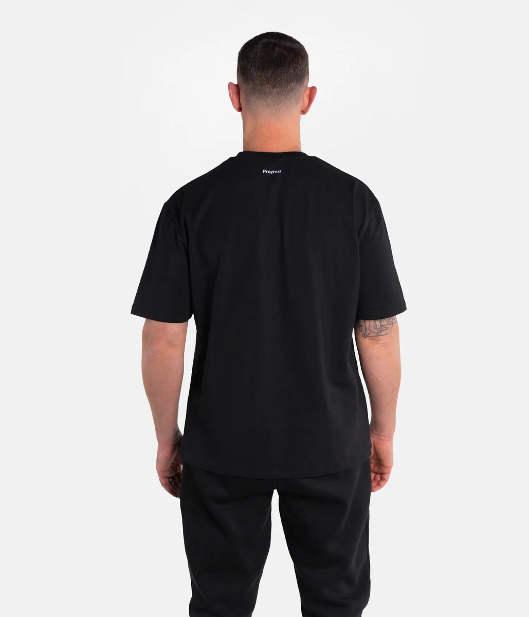 PRG Oversized Tee - Black – Progress Jiu Jitsu UK